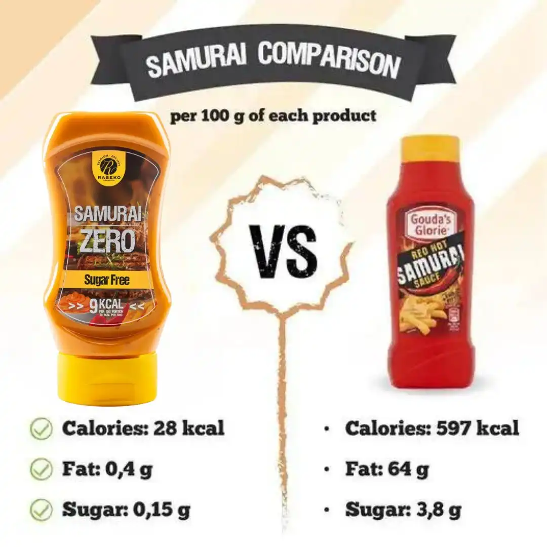 Rabeko - Samurai saus (425 ml)